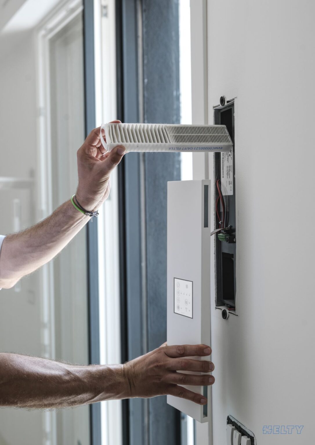 Helty Flow 40, sistema di VMC a scomparsa con zero ingombro | Prodotti ...