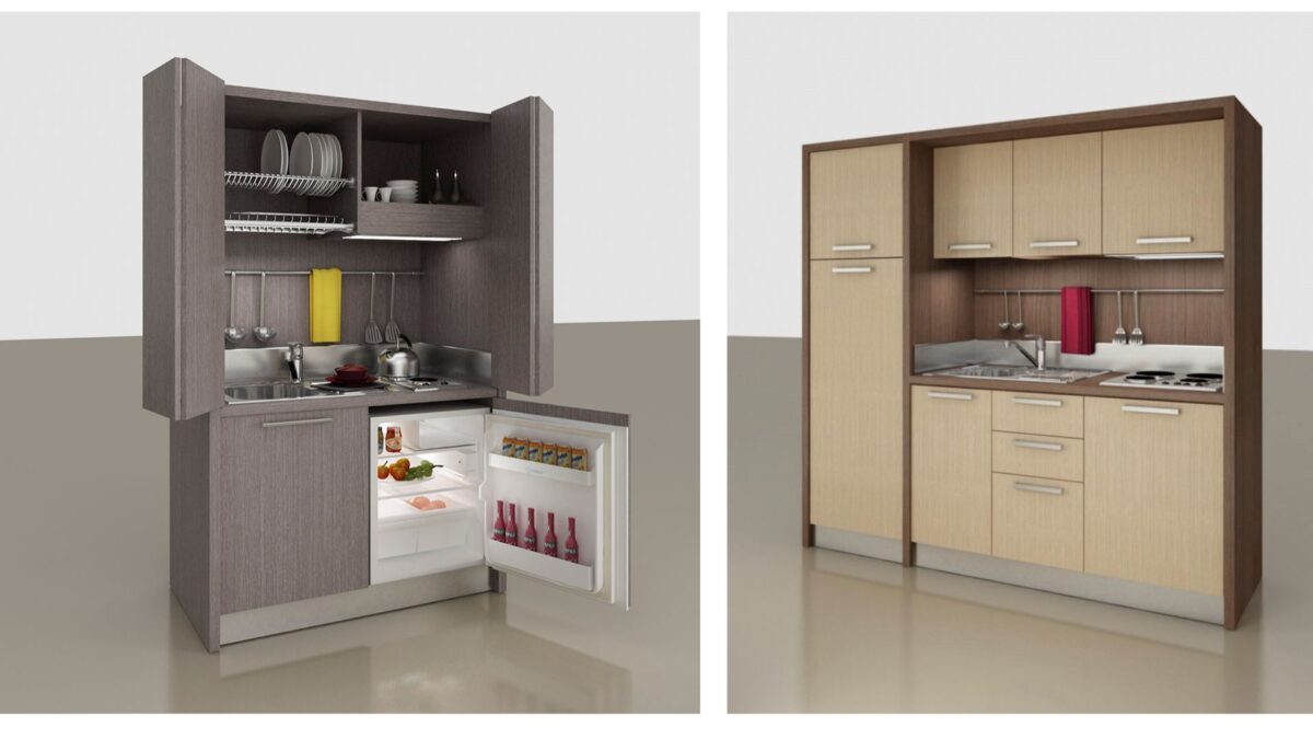 Mini cucine: soluzione smart per chi ha poco spazio in casa ...